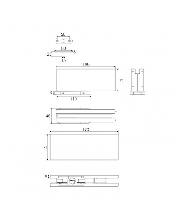 QUICIO PUERTA DE CRISTAL